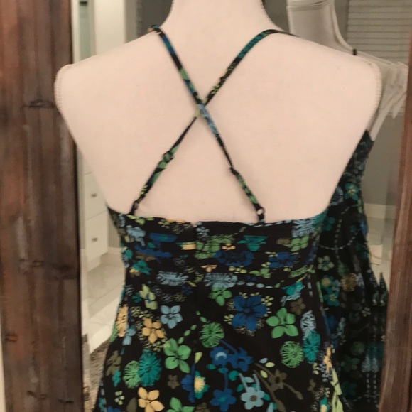 split | Dresses | Split Sumer Dress With Criss Cross Straps | Poshmark